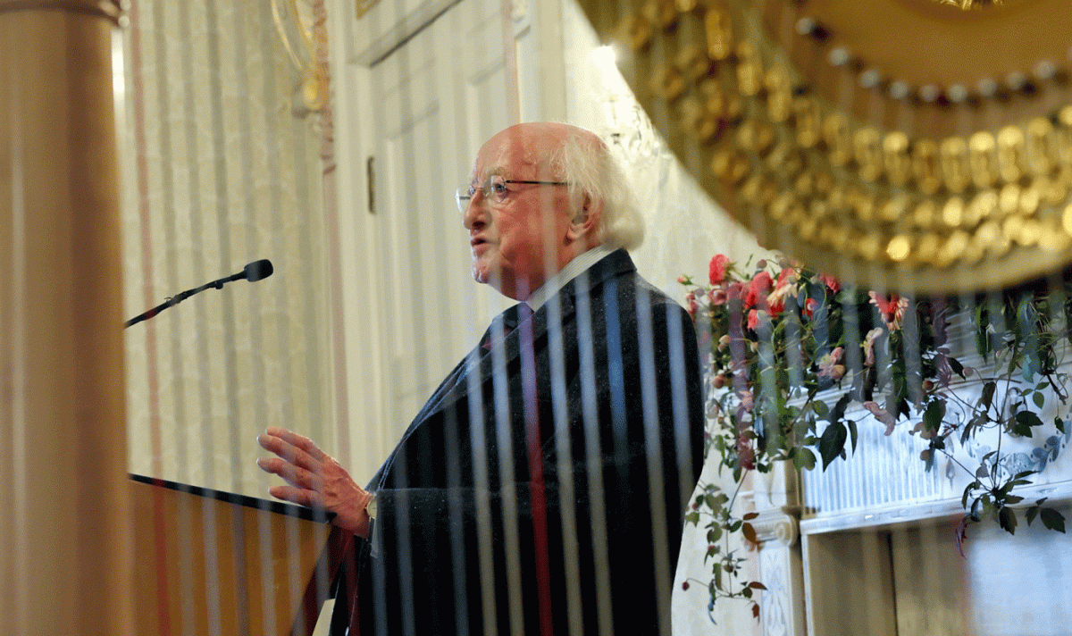 Michael Higgins, the postgrowth president – Joy in Enough